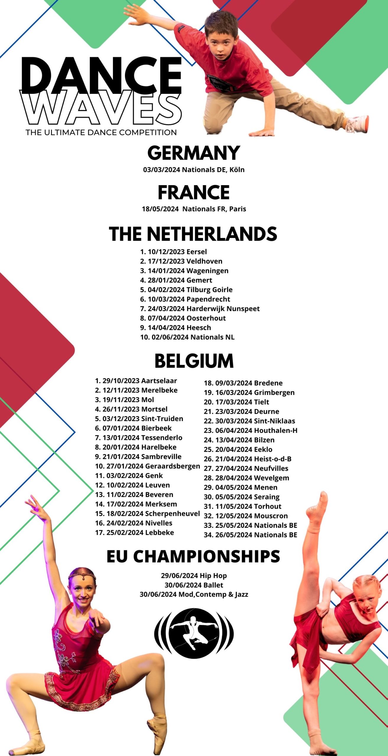 Dance Waves Competition 2024 - Centre culturel de Nivelles